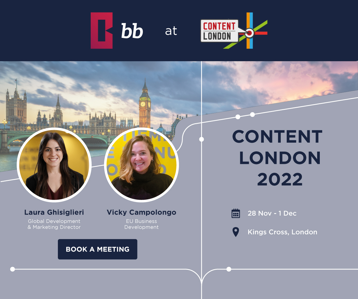 BB Media - JOIN BB MEDIA AT CONTENT LONDON!